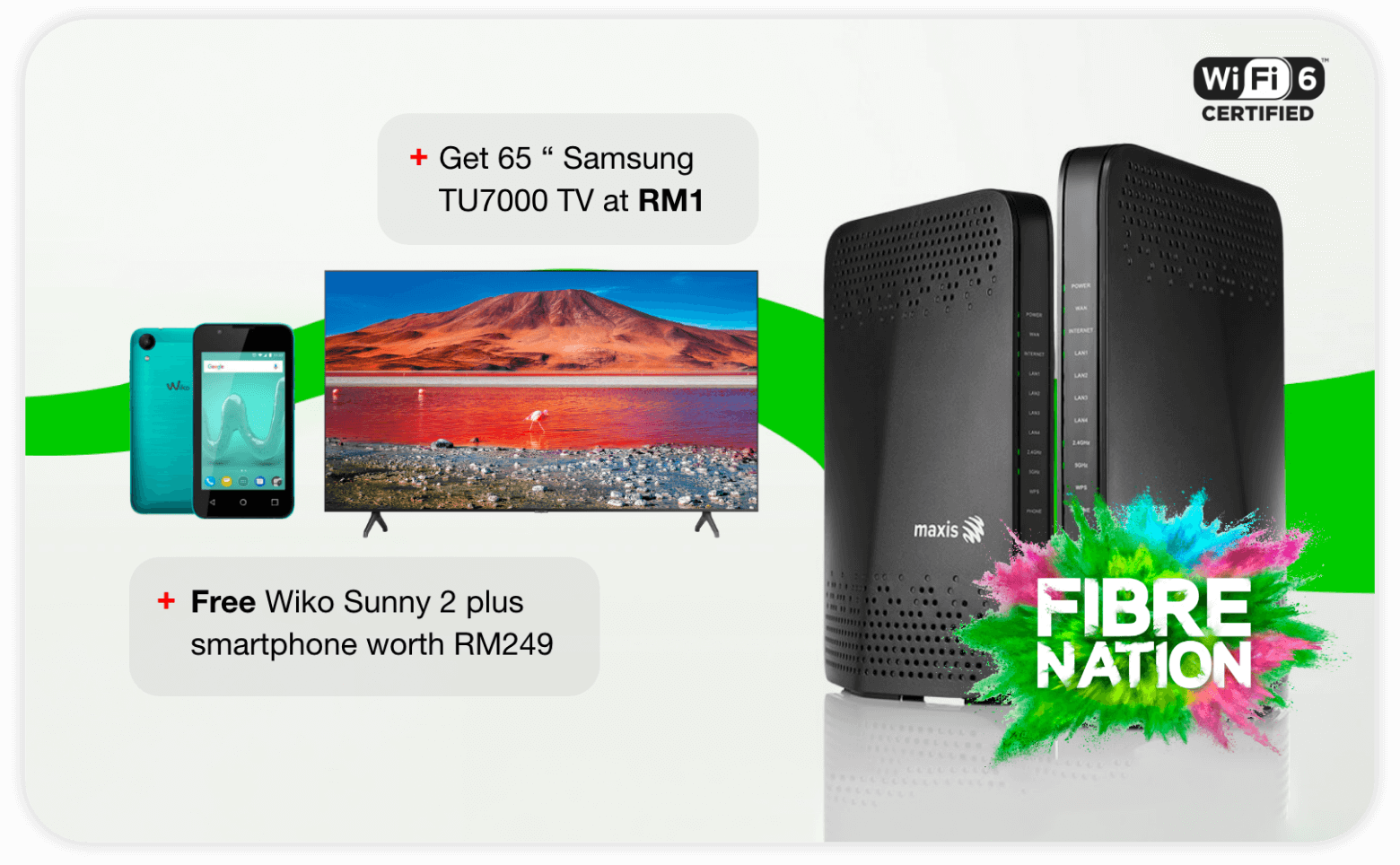 MAXIS - Get RM50 Cash Back, FREE Mesh WiFi & More with Maxis Home Fibre ...
